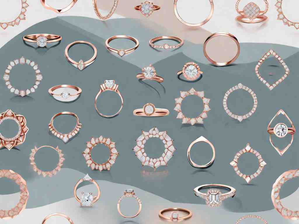 10 Heavenly Rose Gold Halo Engagement Rings