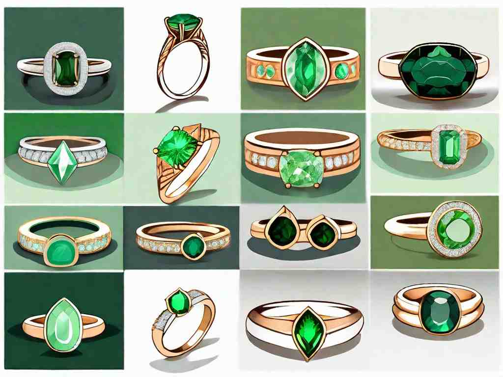 Green Gemstone Rings: 12 Dazzling Options to Elevate Your Style