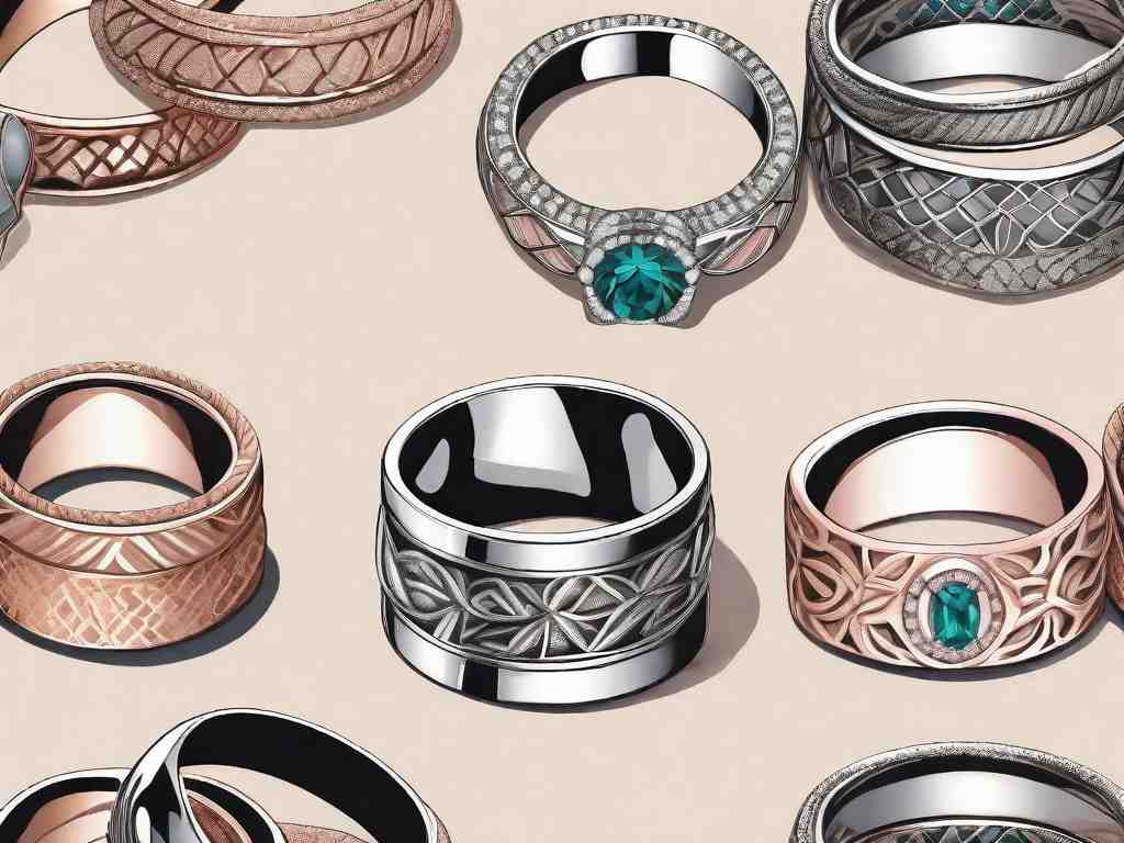 Stunning Stacked Rings for Your Perfect Wedding Look: 12 Ideas to Insp