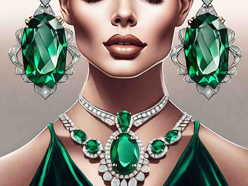 Marking Two Decades of Love with Stunning Emerald Jewelry