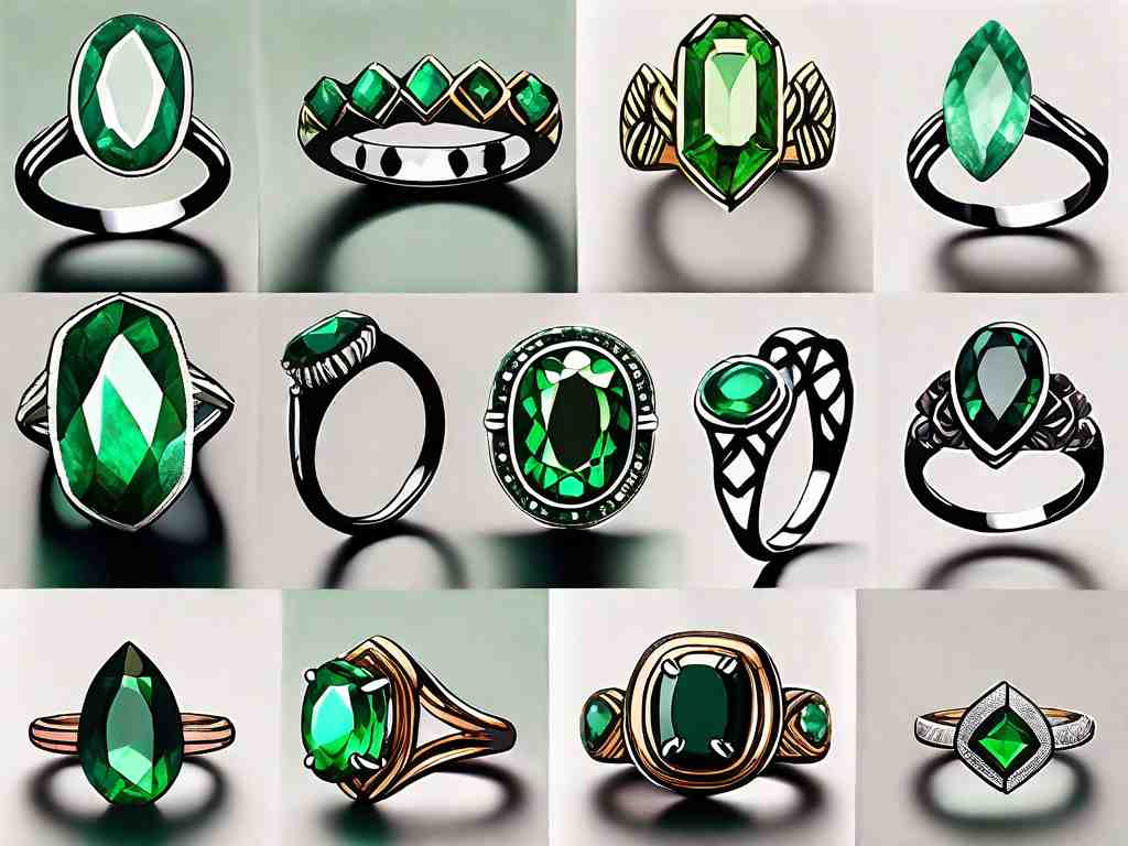 Captivating Green Gemstone Rings: 12 Must-Have Pieces for Your Collect