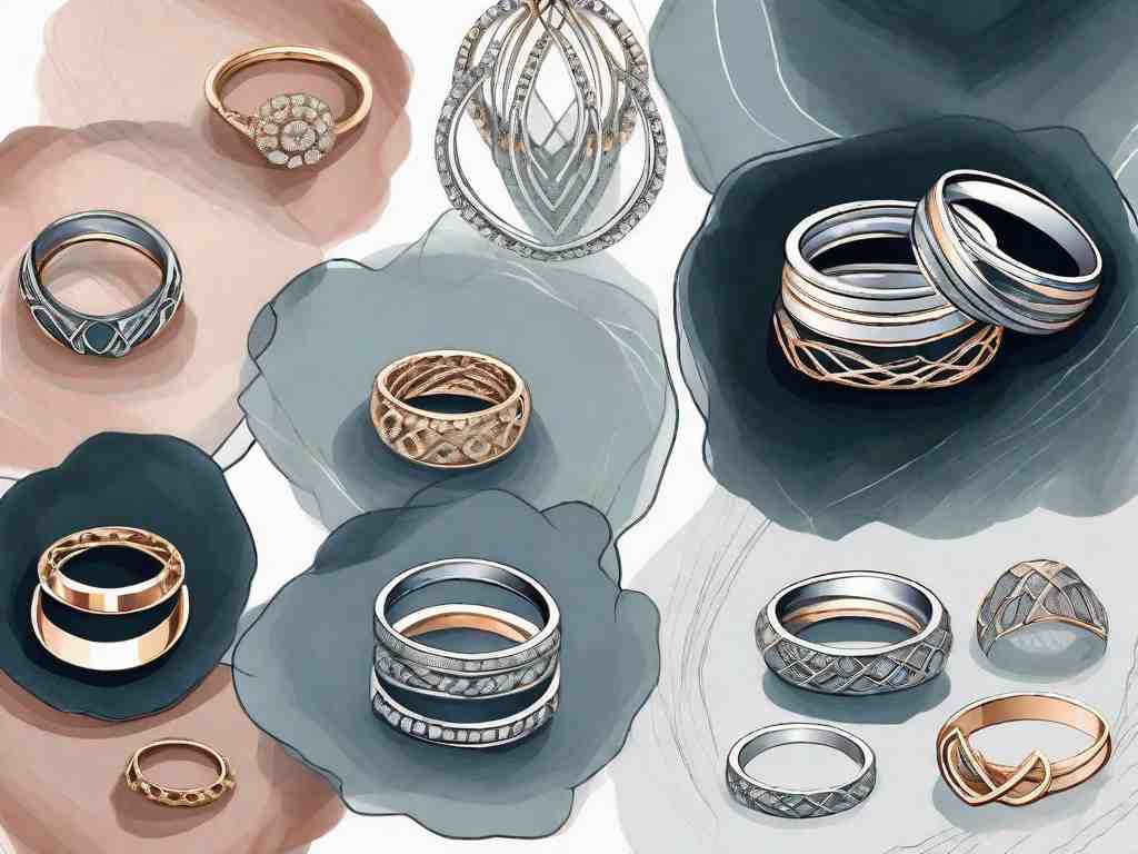Ultimate Bridal Look: 12 Stunning Stacked Wedding Ring Designs