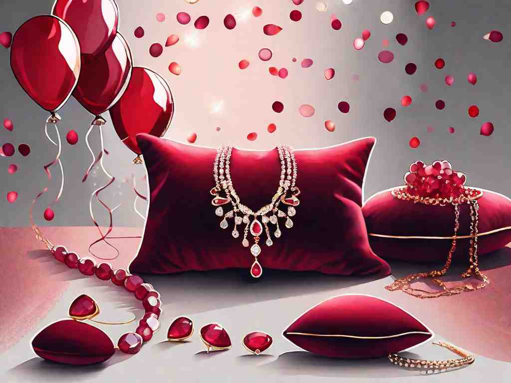 Sparkling Ruby Accessories to Celebrate 40 Years of Love