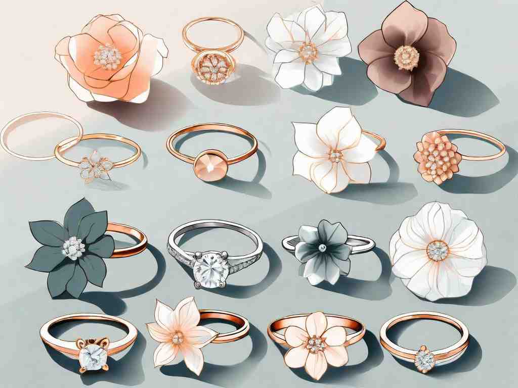 Flower-Inspired Engagement Rings: 10 Stunning Designs