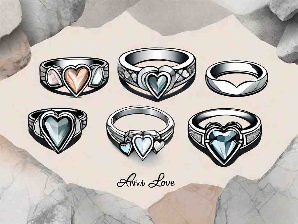 Rock Your Love with These 5 Heart-Shaped Ring Designs, Inspired by Avr