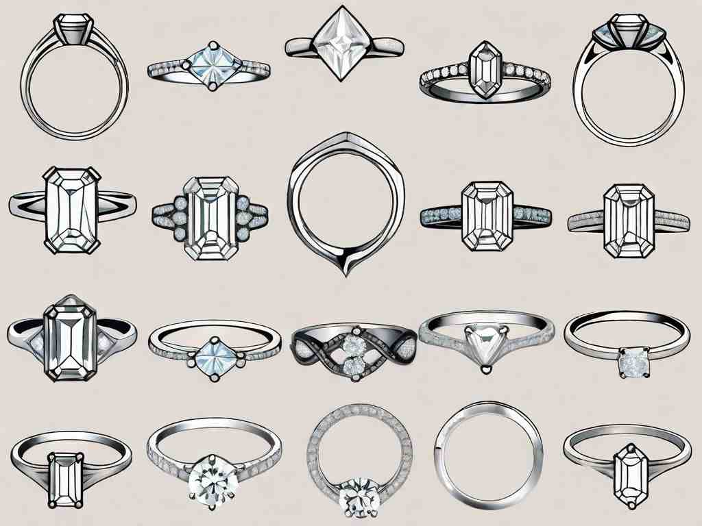 8 Engagement Rings with Lily Collins-Inspired Sparkle