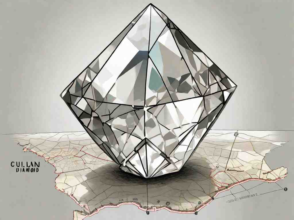 What is the history of the Cullinan Diamond, and where are its pieces