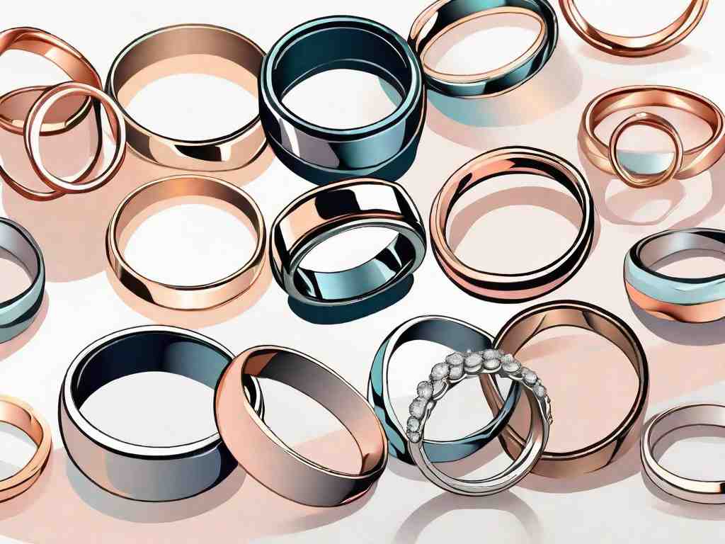 Beautiful Colored Wedding Rings for Your Special Day